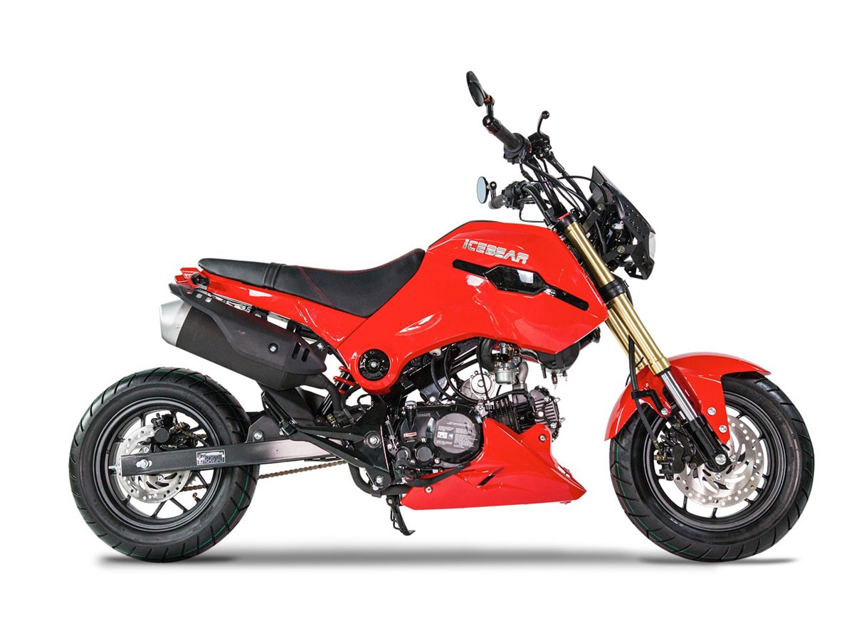 Icebear Fuerza 125cc Street Bike(PMZ125-1) - Pioneer Powersports
